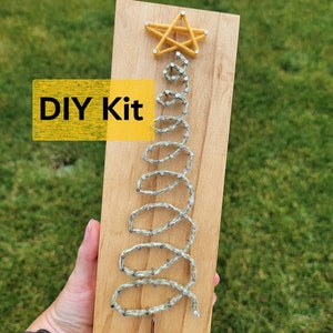 DIY Kit Christmas Tree String Art Kit DIY String Art Kit DIY Christmas ...