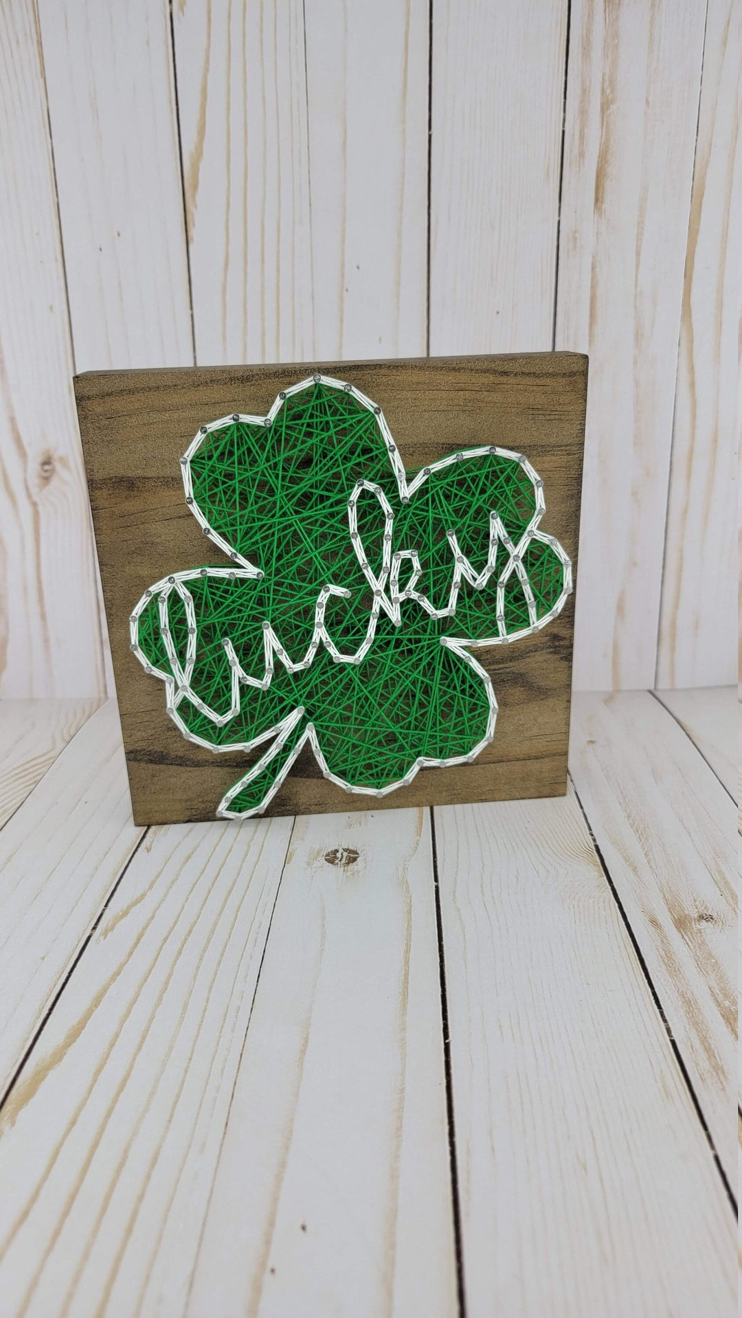 Four Leaf Clover String Art St Patrick's Day String Art - Etsy