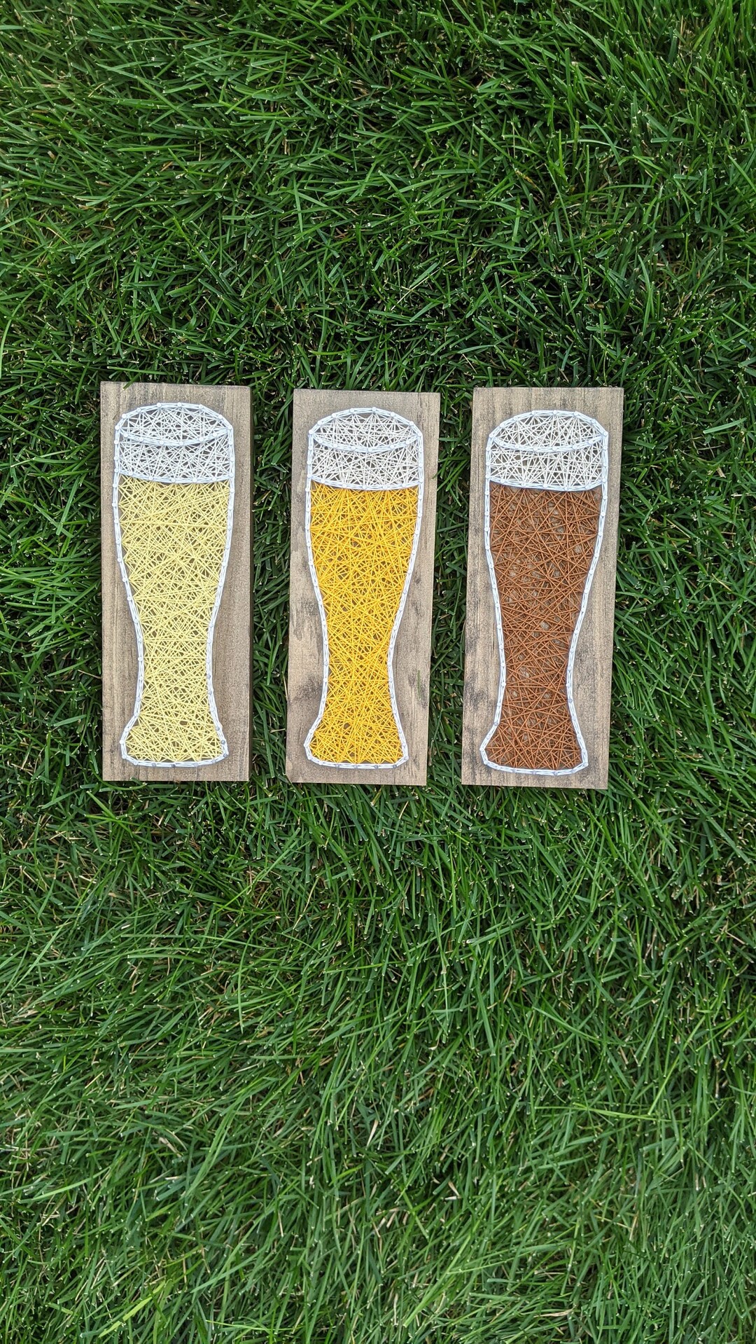 Beer Sign Individual Beer Signs Pilsner Glass Sign Beer in Pilsner Dark ...