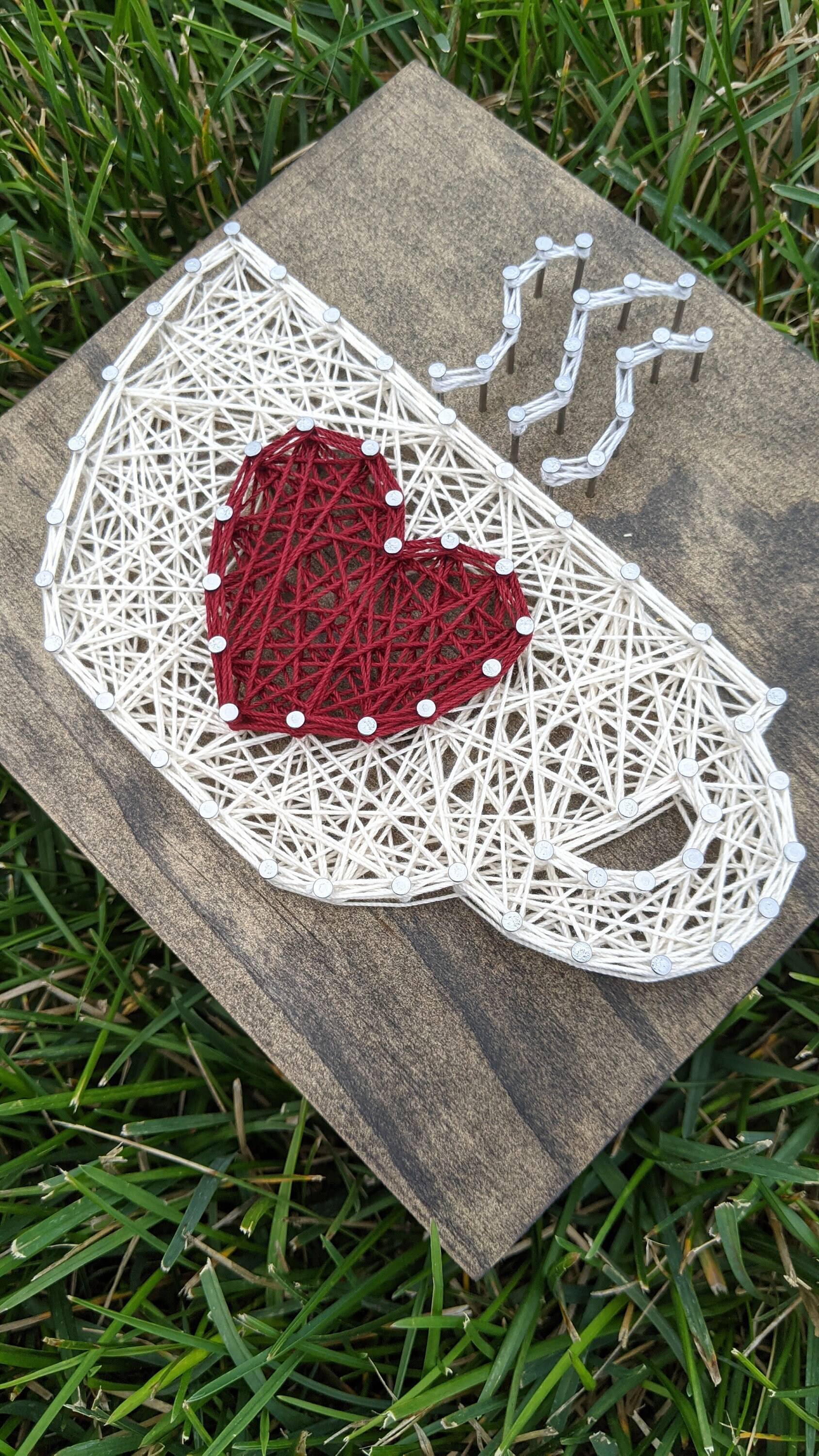 Coffee Cup String Art Made to Order Coffee Lover Sign | Etsy