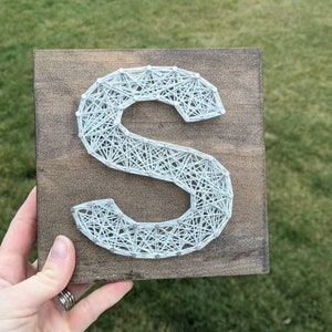 DIY String Art Kit - Initial String Art Kit - Letter String Art Kit ...