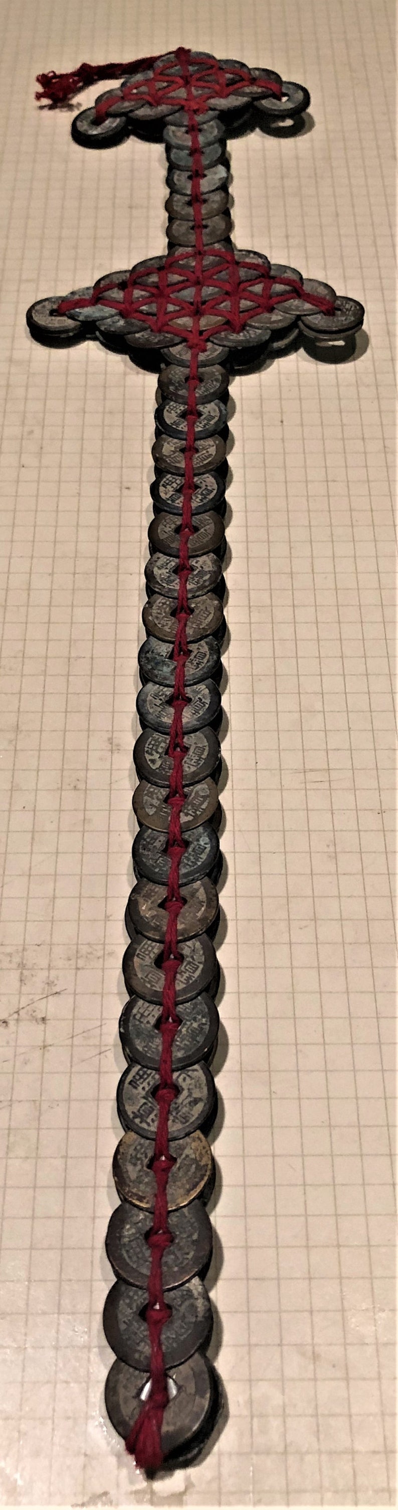 Feng Shui Talisman & Good Luck Genuine Money Sword chinese Coins of the ...