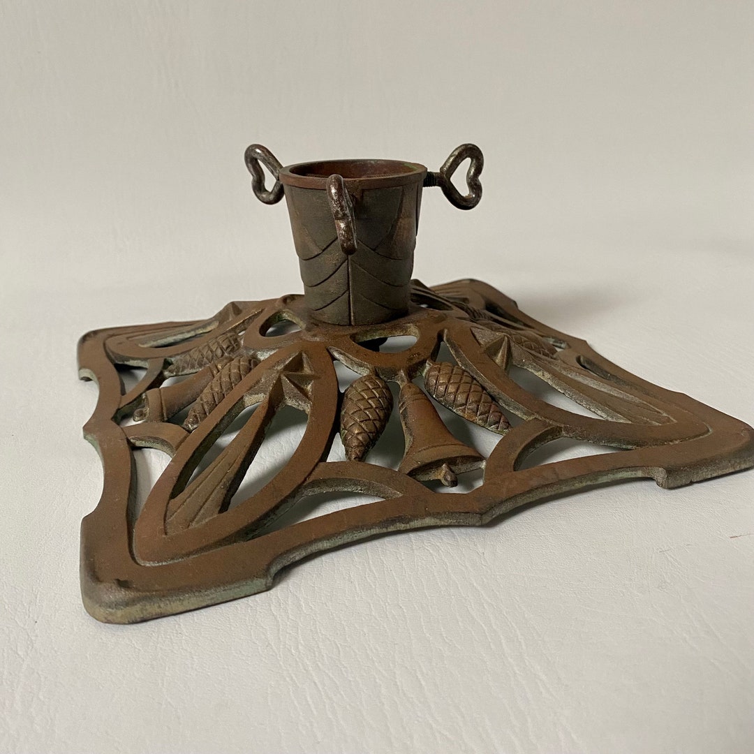 Vintage Cast Iron Christmas Tree Stand - Etsy