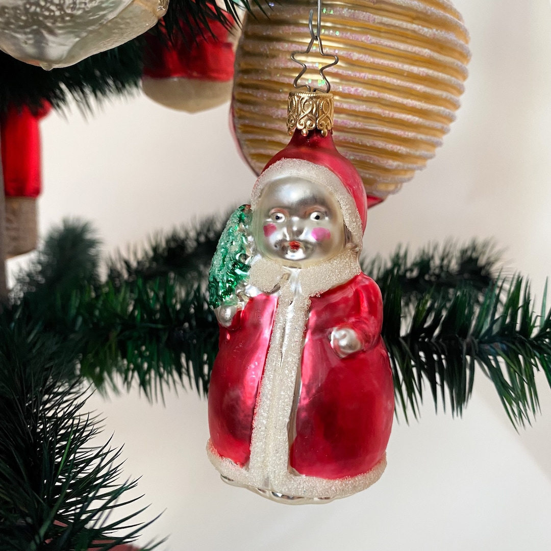 Inge Mrs Santa Ornament - Etsy