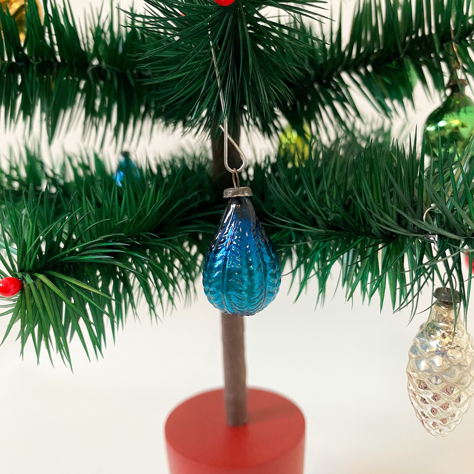 German Feather Christmas Trees- Christmas Nostalgia