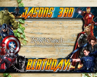Avengers frame | Etsy