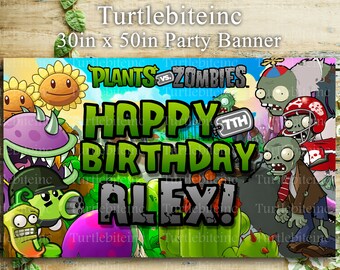 Plants vs zombies | Etsy