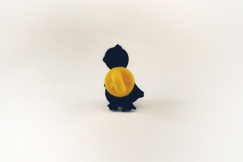 Duck Hard Enamel Pin Duncan the Duck Badge Farm Animal - Etsy