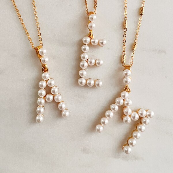 Monogram Necklace - Etsy