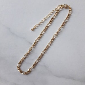 Gold Figaro Chain Anklet,dainty Chain Anklet,delicate Gold Anklet ...
