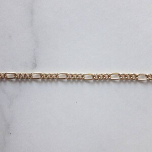 Gold Figaro Chain Anklet,dainty Chain Anklet,delicate Gold Anklet ...