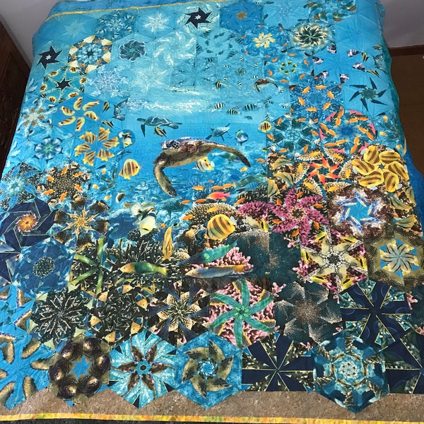 Coral Reef Quilt Kit - Etsy