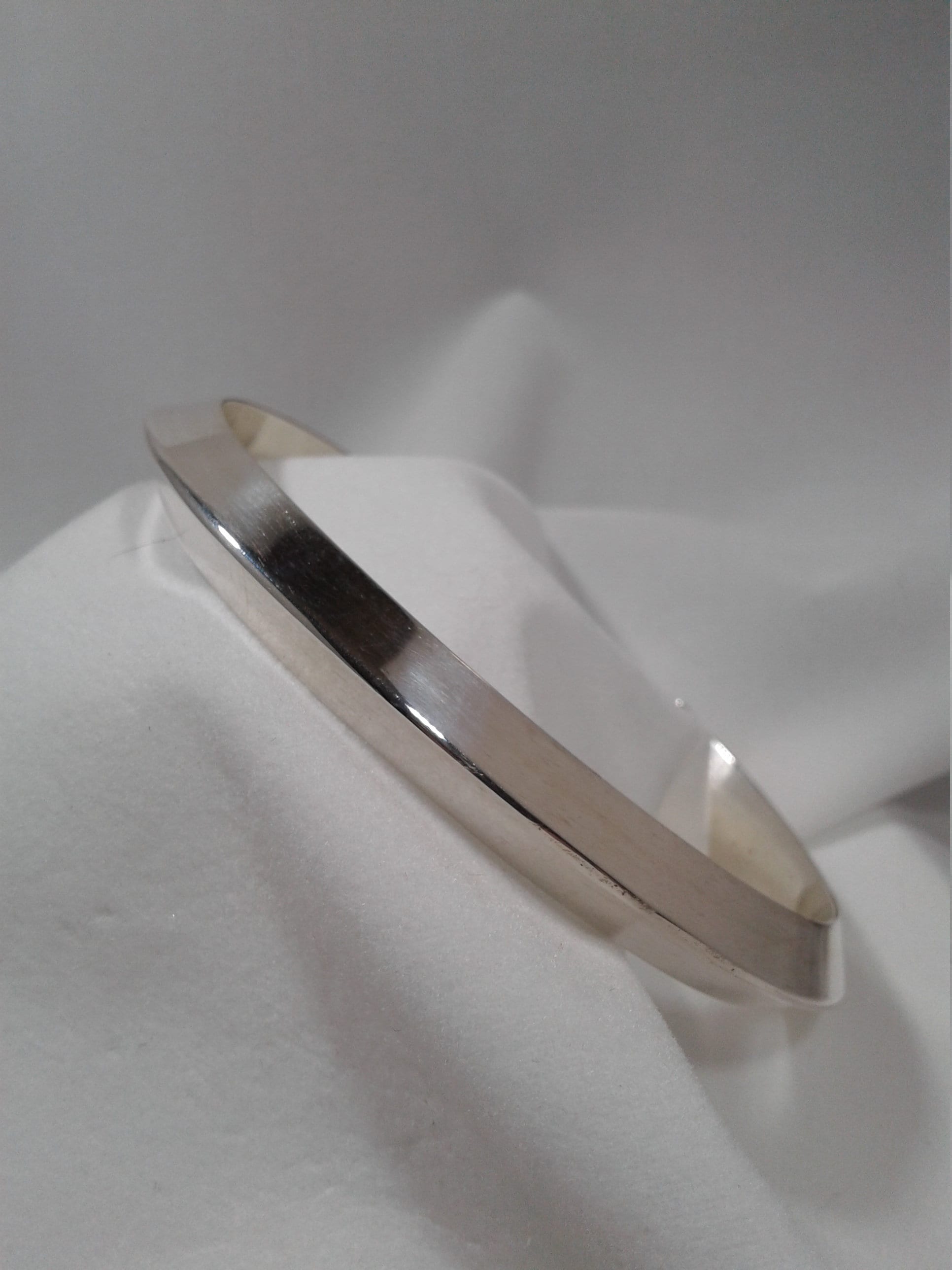Men's Heavy Sterling Silver Triangle Cuff, Thick Silver Cuff,men's ...