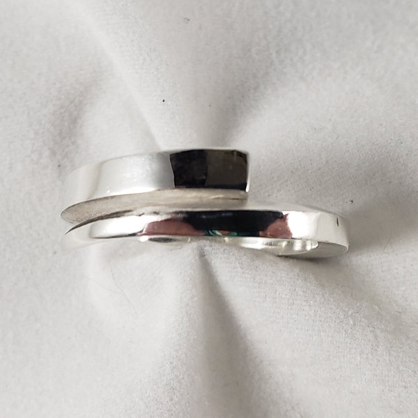 Overlapping Ring - Etsy
