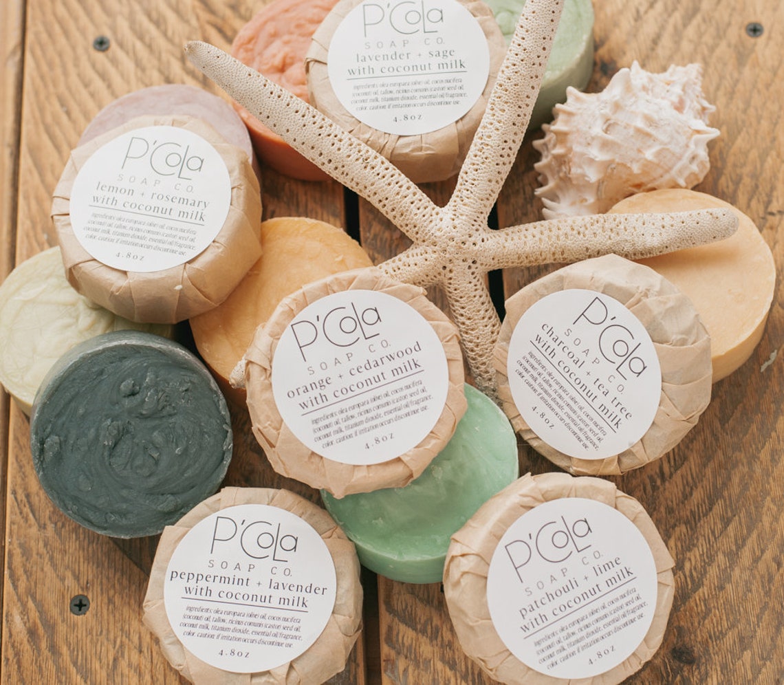 Soap Gift Set Set of 4 Relaxation Spa Gift Coconut Milk Soap Soap Gifts ...