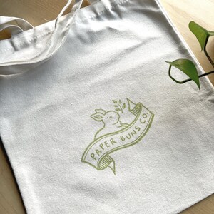 Cosmos Buns | Bunny Rabbit Tote Bag, Canvas Tote Bag - Etsy