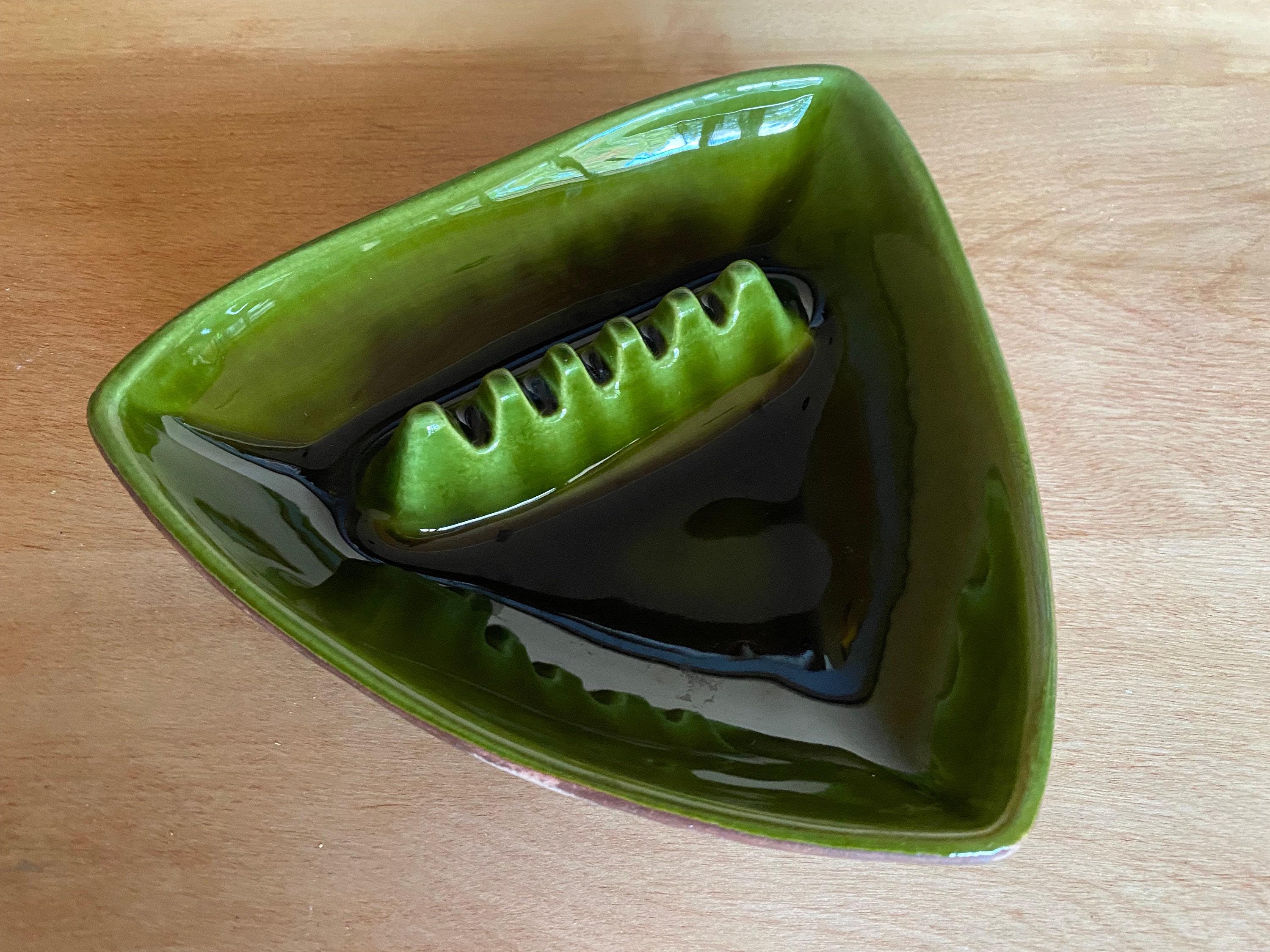 Vintage MCM large coffee table ashtray - Etsy.de