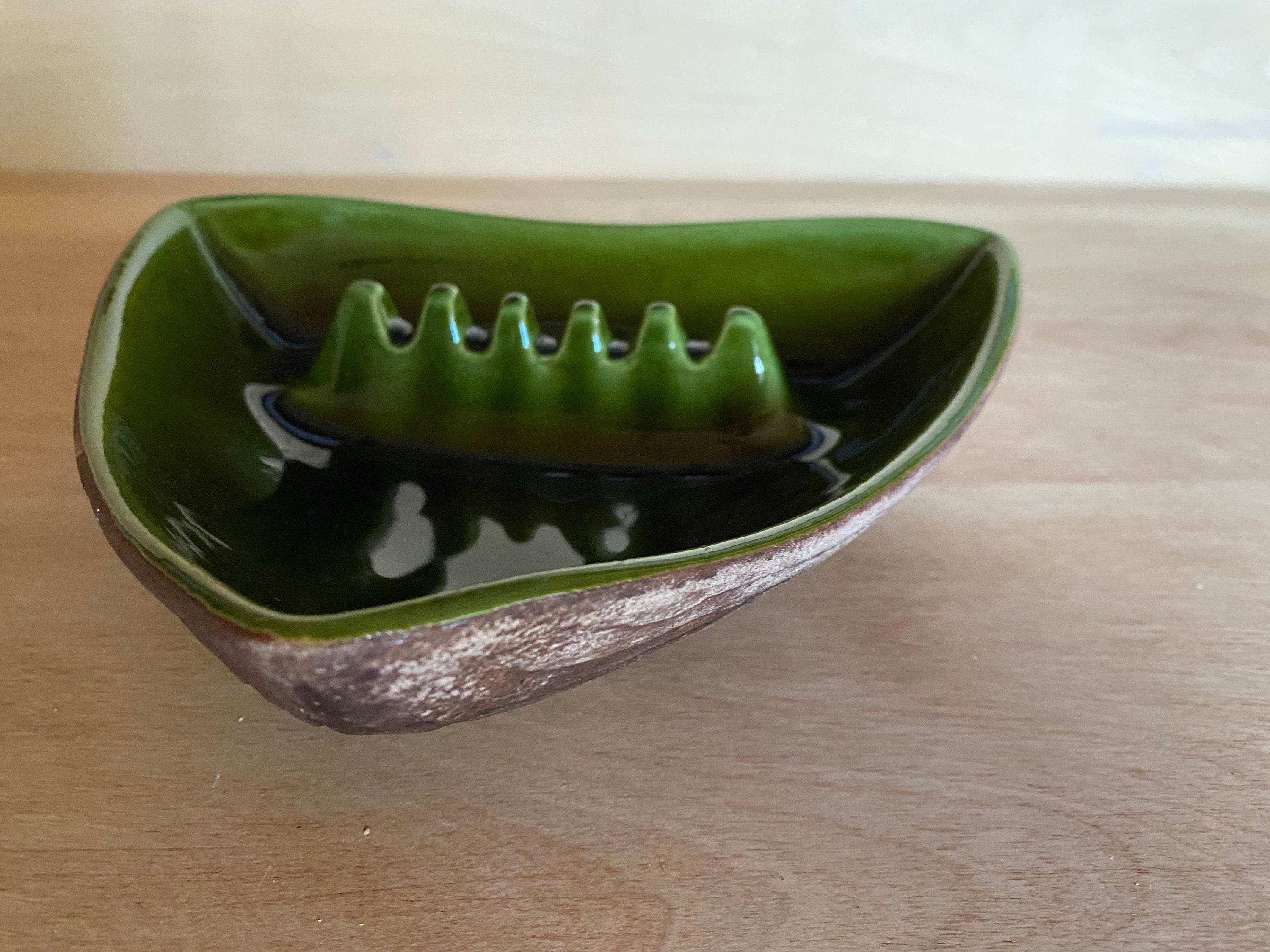 Vintage MCM large coffee table ashtray - Etsy.de