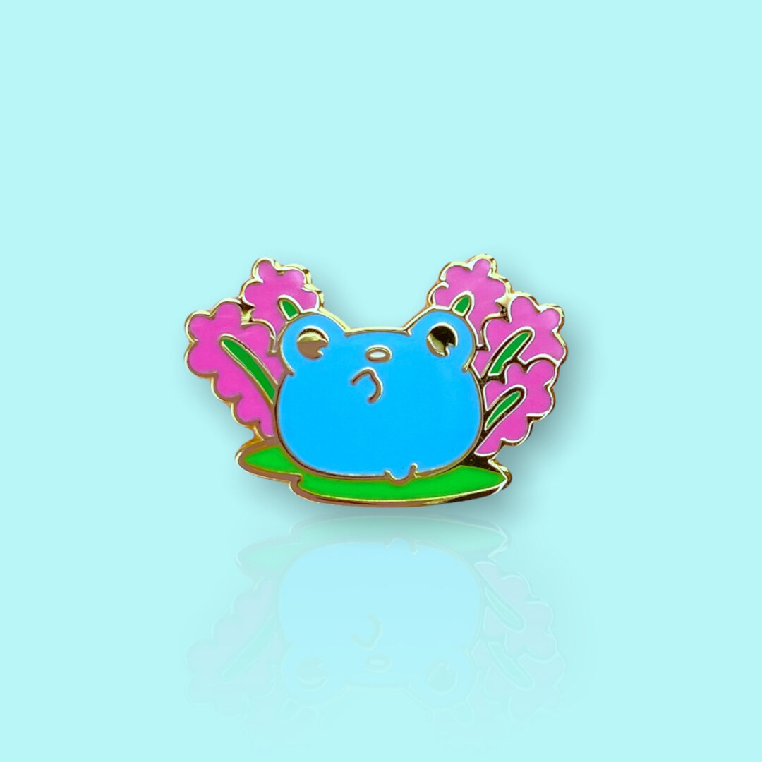 Mini Baby Frog Cute Enamel Lapel Pin Badge - Etsy
