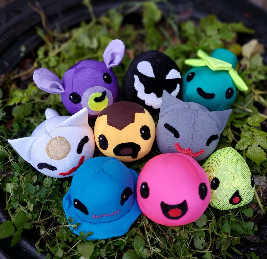 Slime Rancher Toy Set 9 Slimes - Etsy
