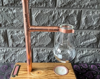 Handmade Copper Wax Melt and Oil Burner, Handmade - Etsy