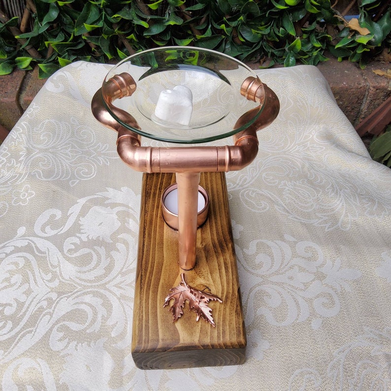 Handmade Copper Wax Melt and Oil Burner Handmade - Etsy
