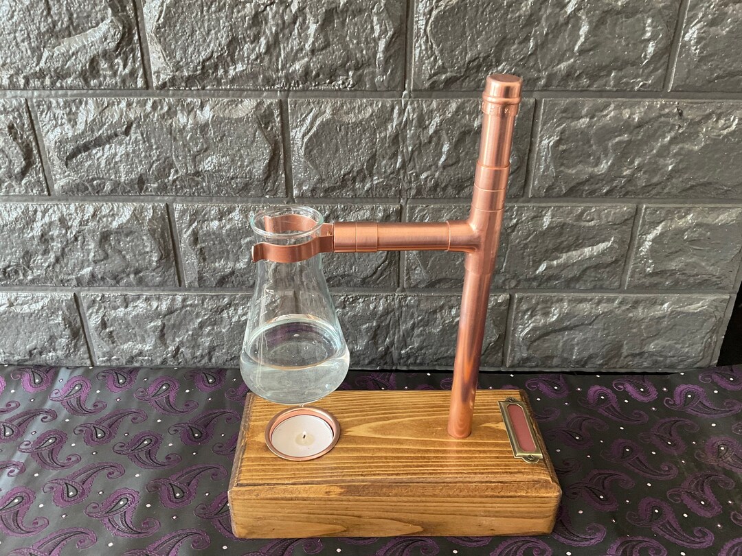 Handmade Copper Oil Burner , Bud Vase , Oil Diffuser, Essential Oil ...
