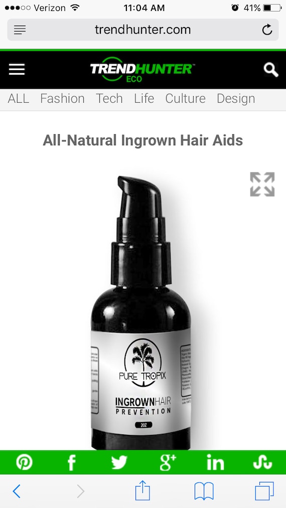 Pure tropix ingrown hair prevention - molqymentor