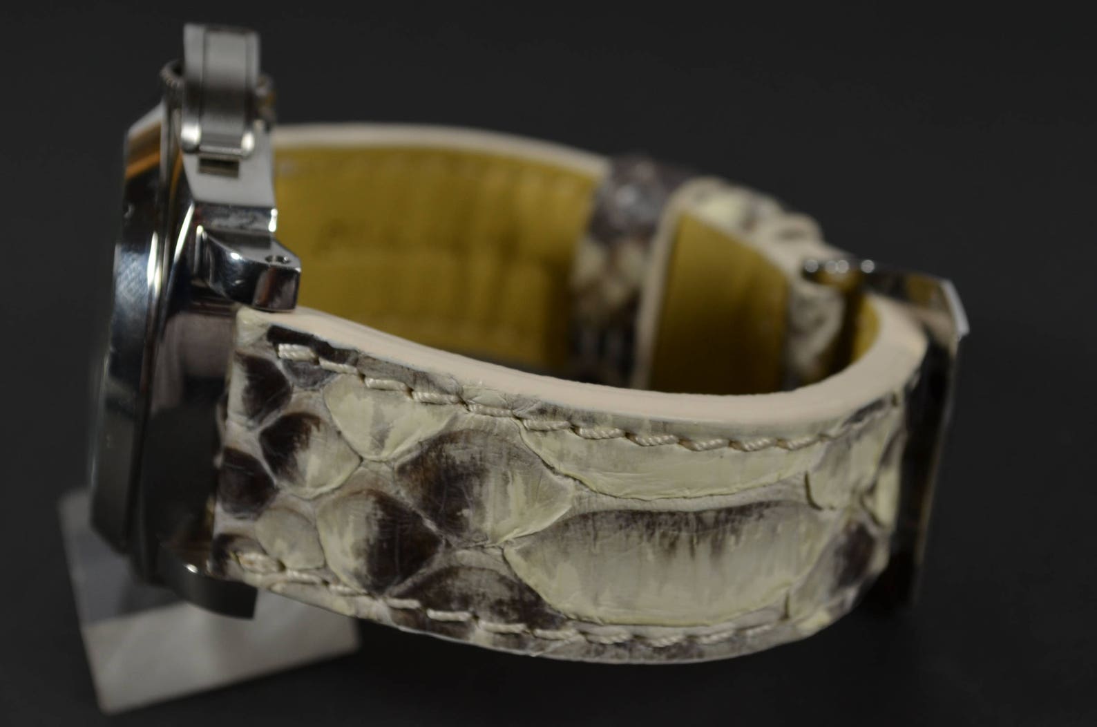 MA Watch Strap 26 24 22 Mm Genuine Python Snake Skin Leather - Etsy