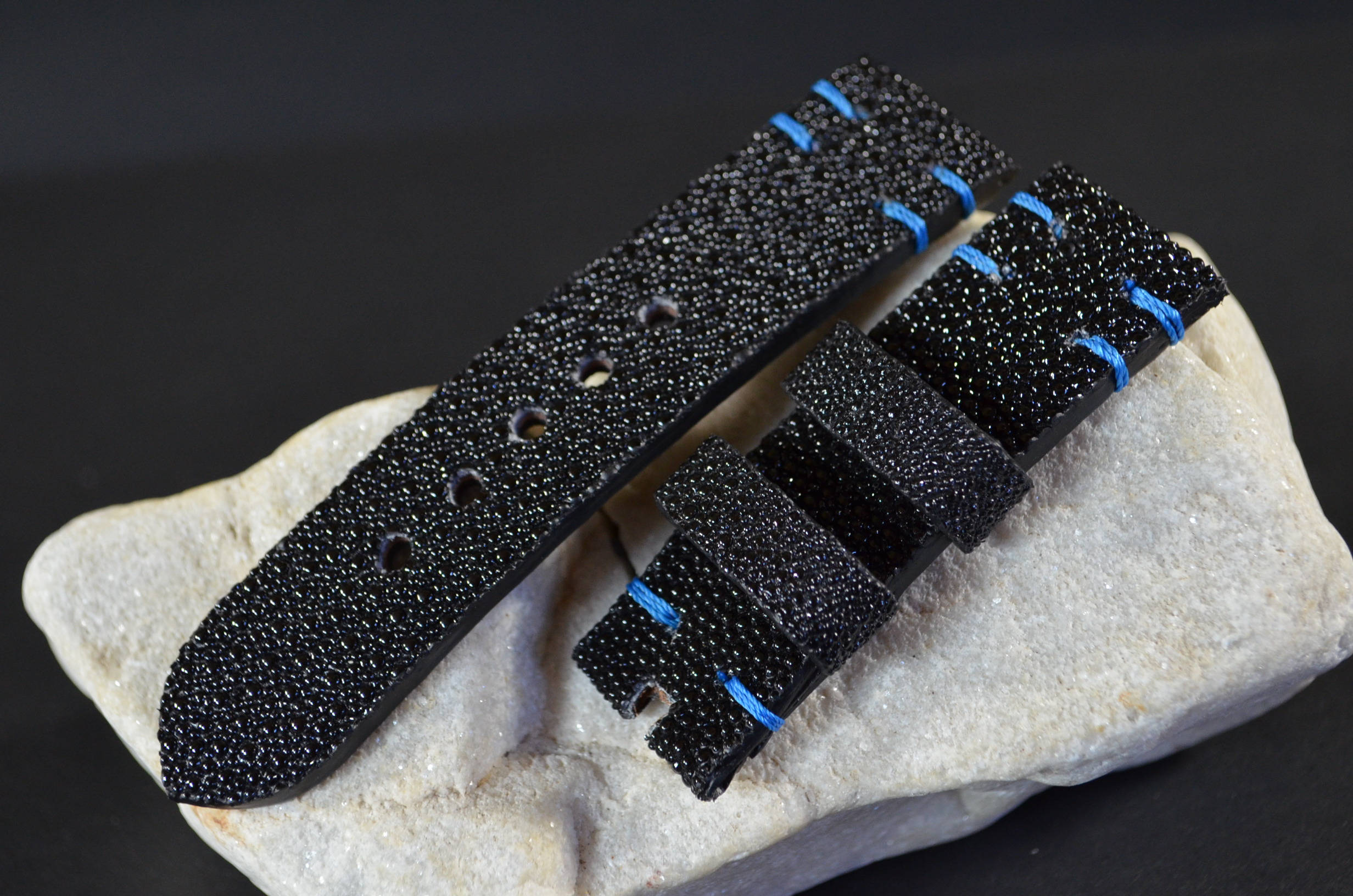 MA watch strap 26 24 22 mm Universal Genuine STINGRAY Skin | Etsy