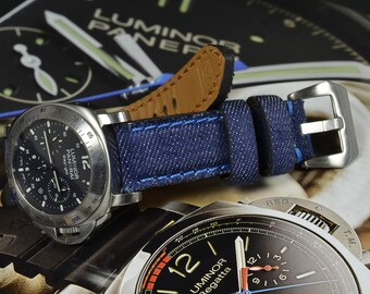 Denim Watch Strap - Etsy