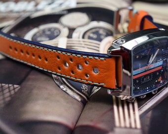 Gulf Racing Watch Strap | Etsy