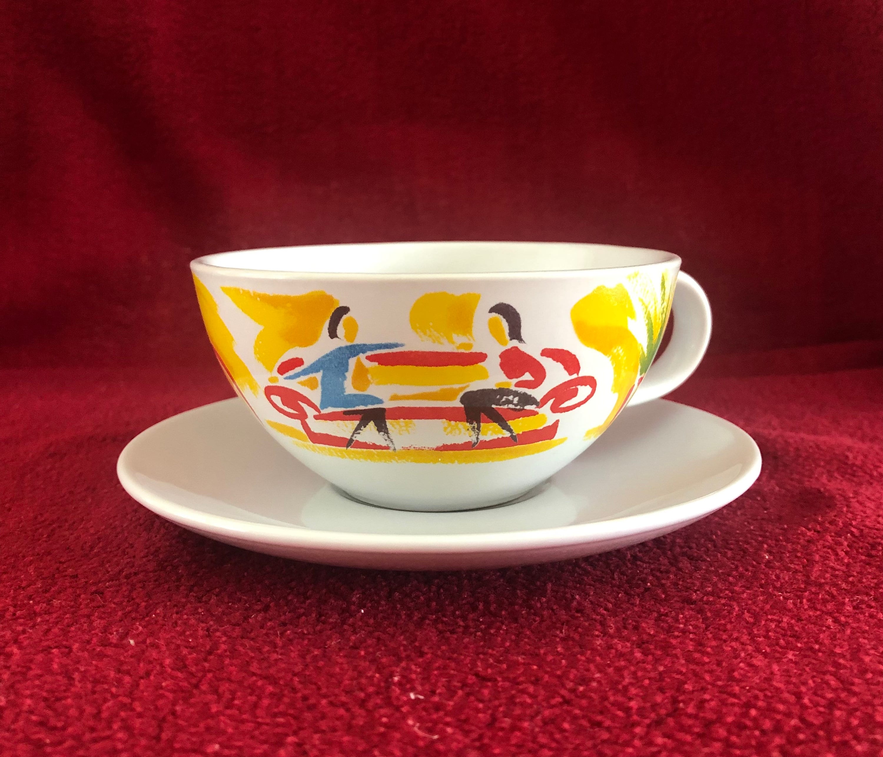 Nescafe Coffee Cup and Saucer Circa 1990 - Etsy UK