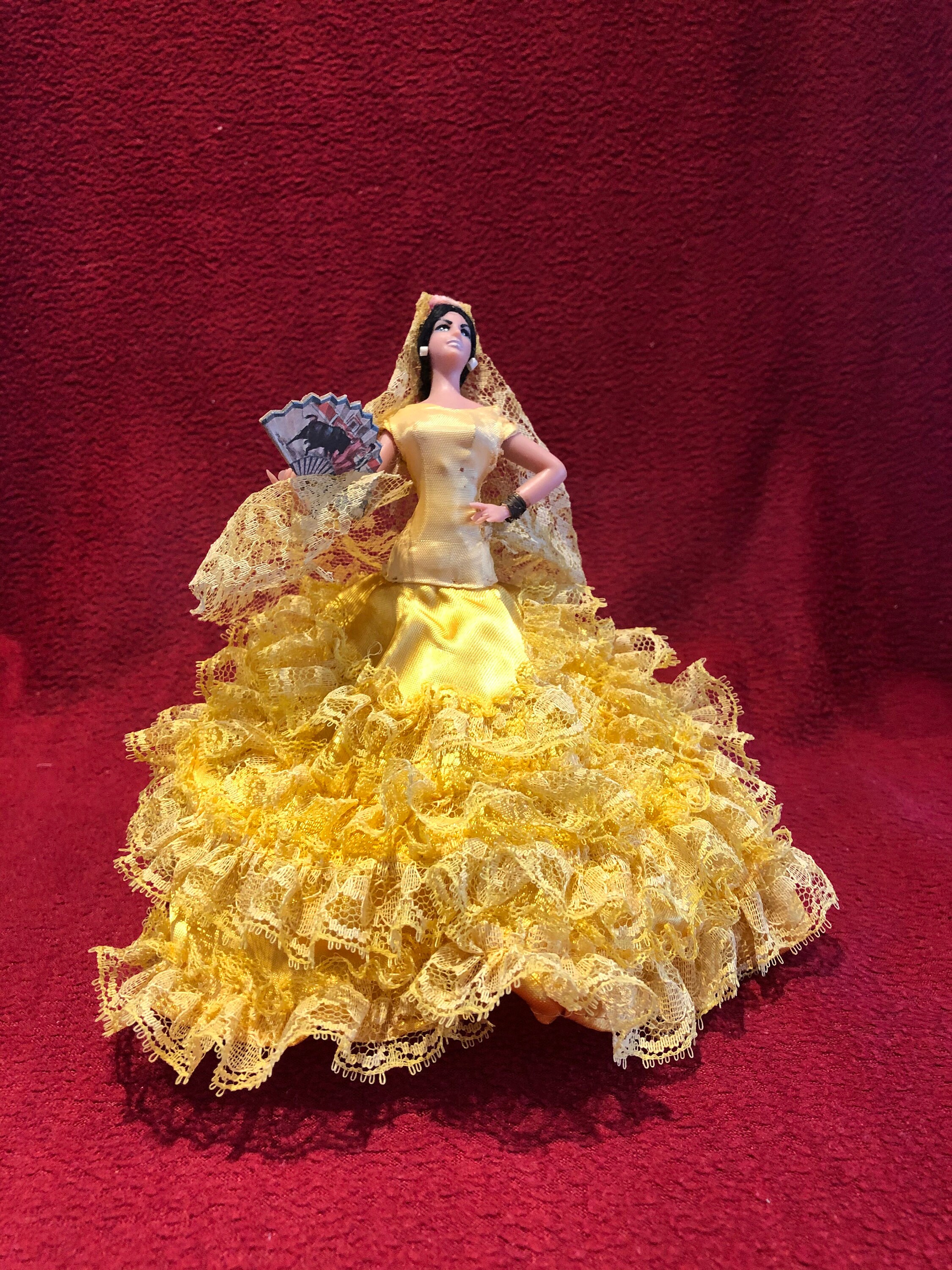 Dolls & Miniatures Marin Chiclana Vintage Flamenco Dancer Doll Couple ...