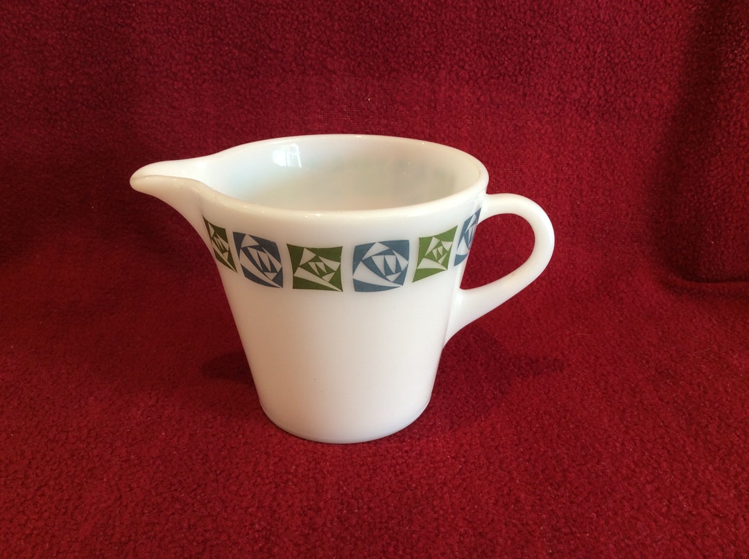 Pyrex JAJ Checkers Milk Jug - Etsy