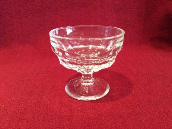 Clayton Mayers Jacobean Registered Glassware Sundae Bowls - Etsy Australia