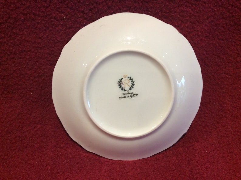 Reichenbach GDR Fine China Flower Pattern Pin Dish 110mm - Etsy España