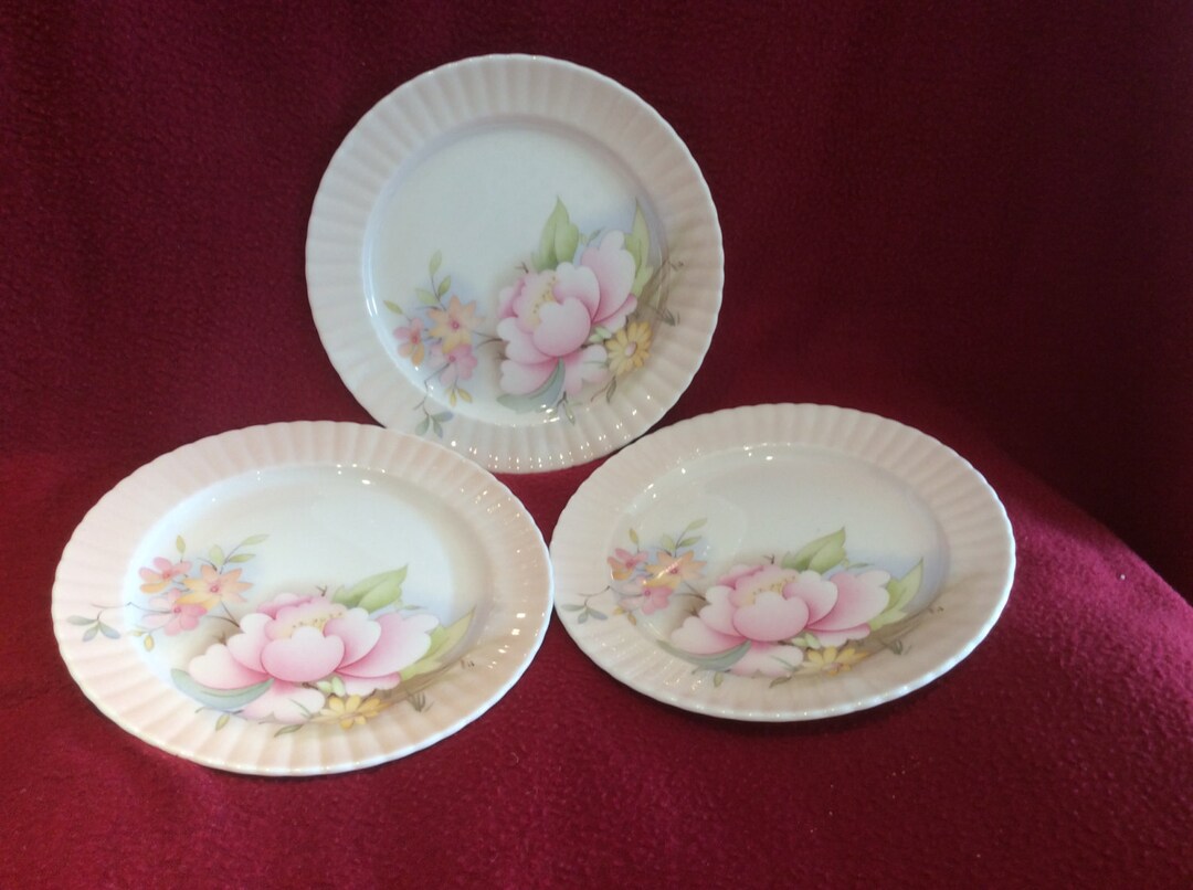 Royal Worcester Spode Hammersley Tea Plate Set of 3 - Etsy Israel