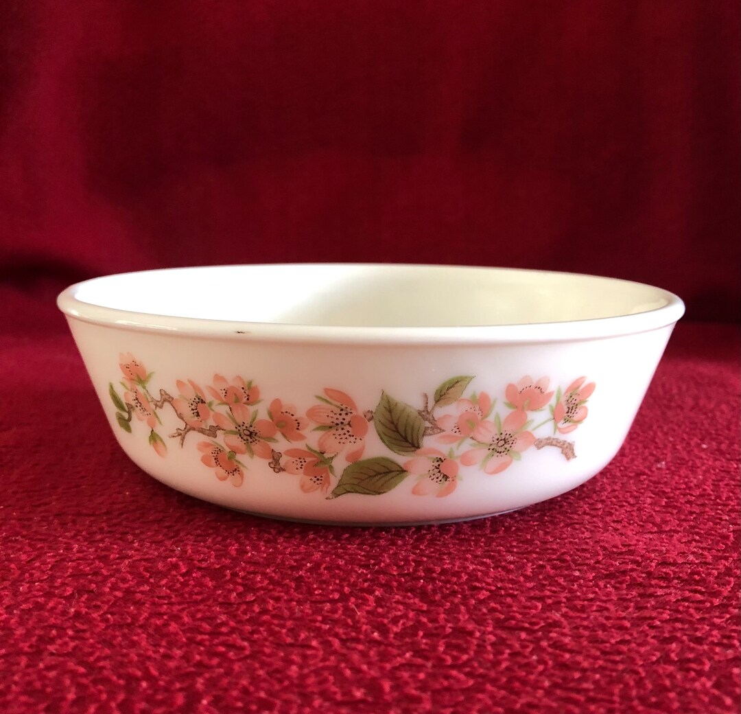 Pyrex Lisa Cherry Blossom Cereal Bowl - Etsy