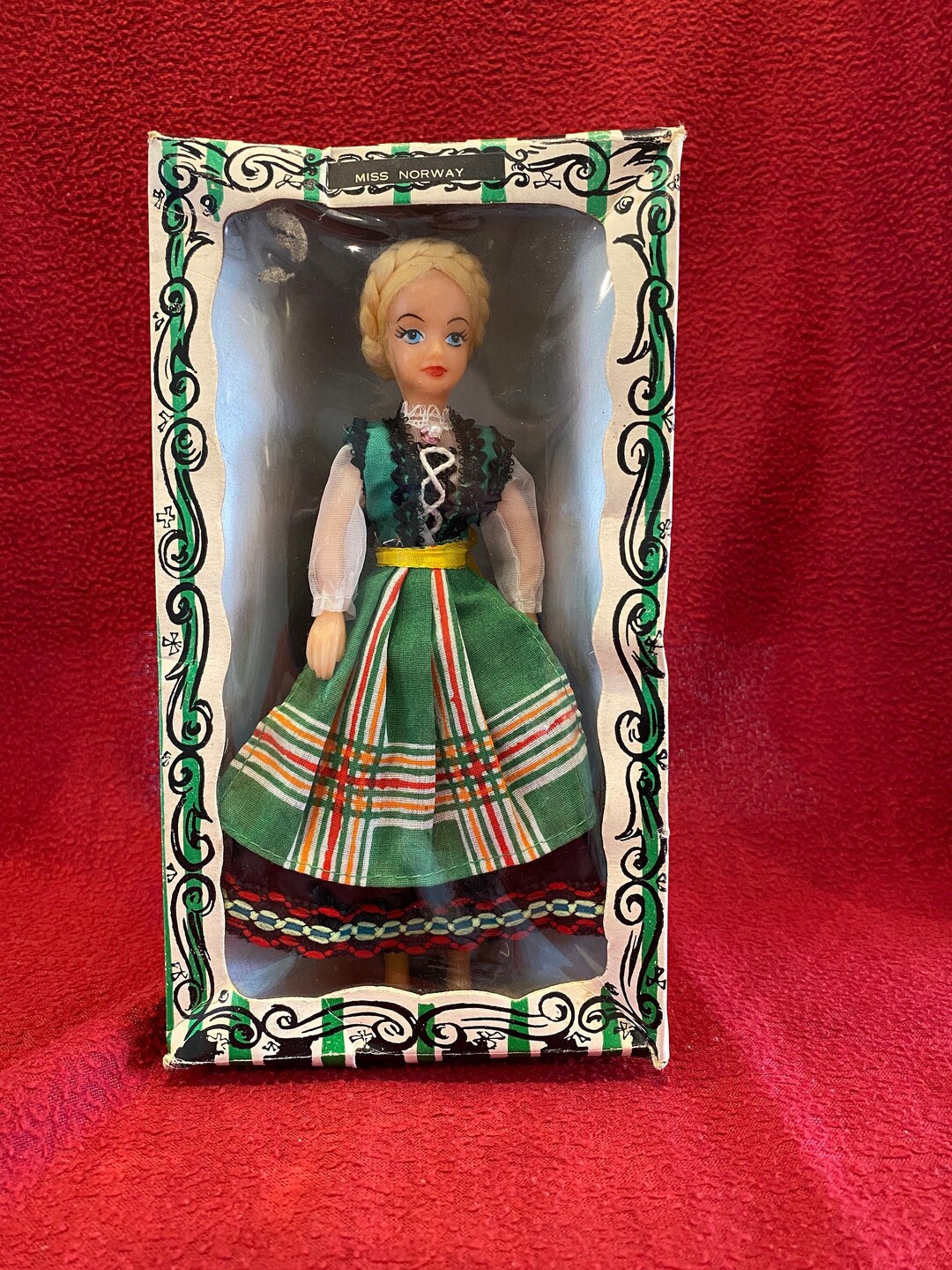 Rexard Designed by Odette Arden Miss Norway National Costume Souvenir ...