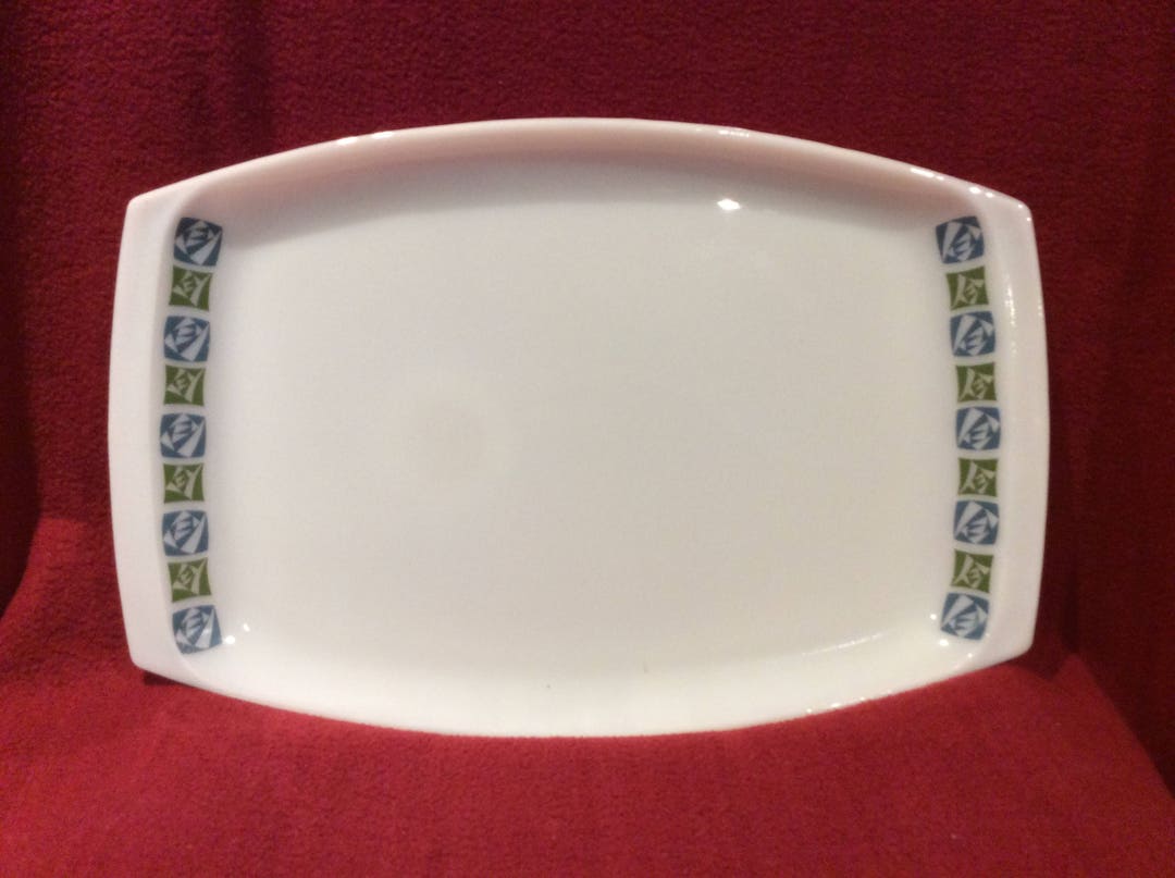 Pyrex JAJ Checkers Platter Serving Tray 9 3/4" X 14 3/4" #659 - Etsy