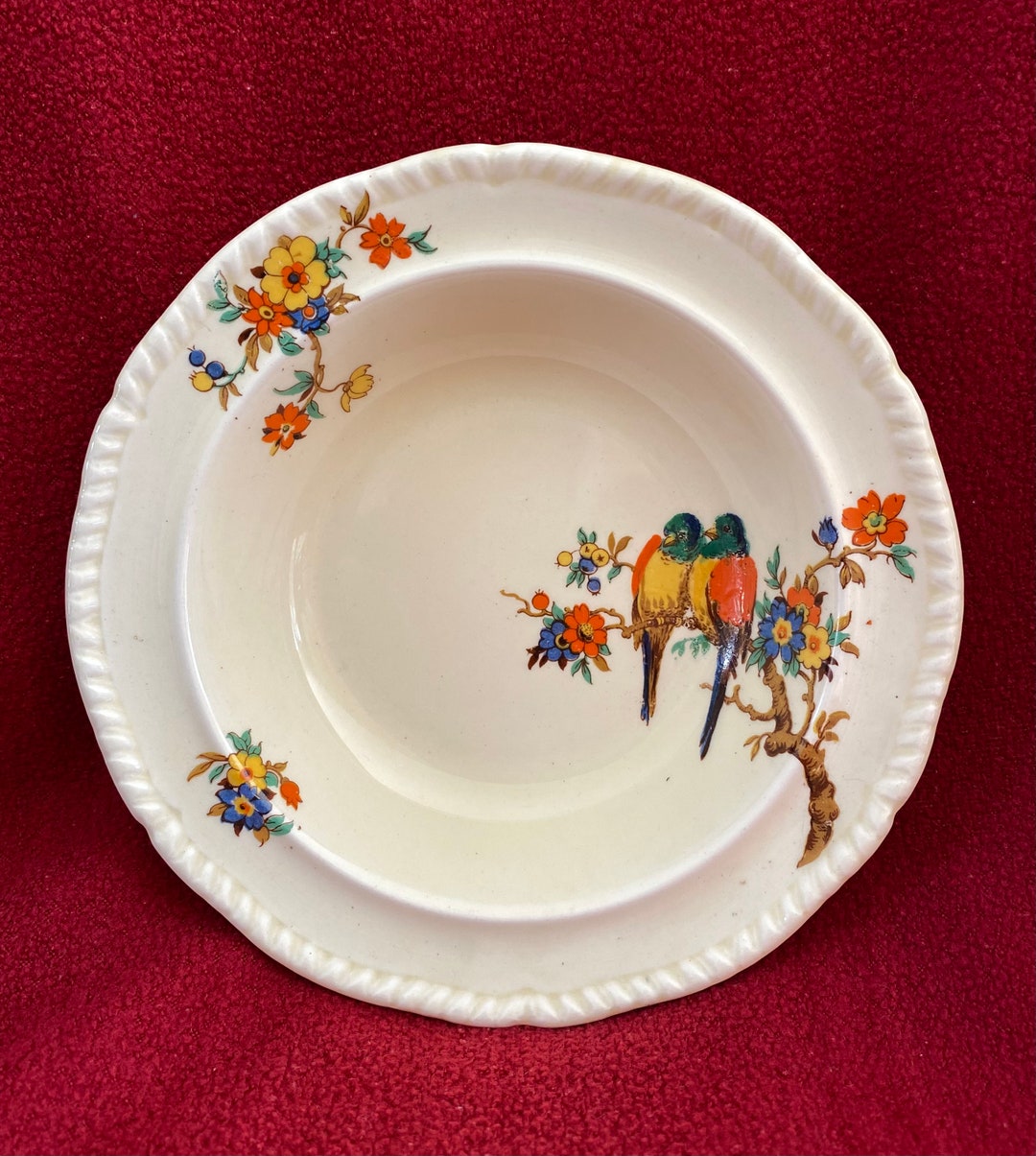 Kensington Staffordshire Art Deco Bowl. Reg. No. 771239. Ceramic ...