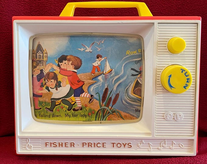 Fisher Price Giant Screen-music Box TV #114. 1960's - Etsy