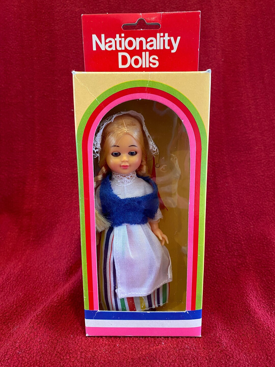 National Costume Doll Finland. Boxed Nationality Doll. Small Doll With ...
