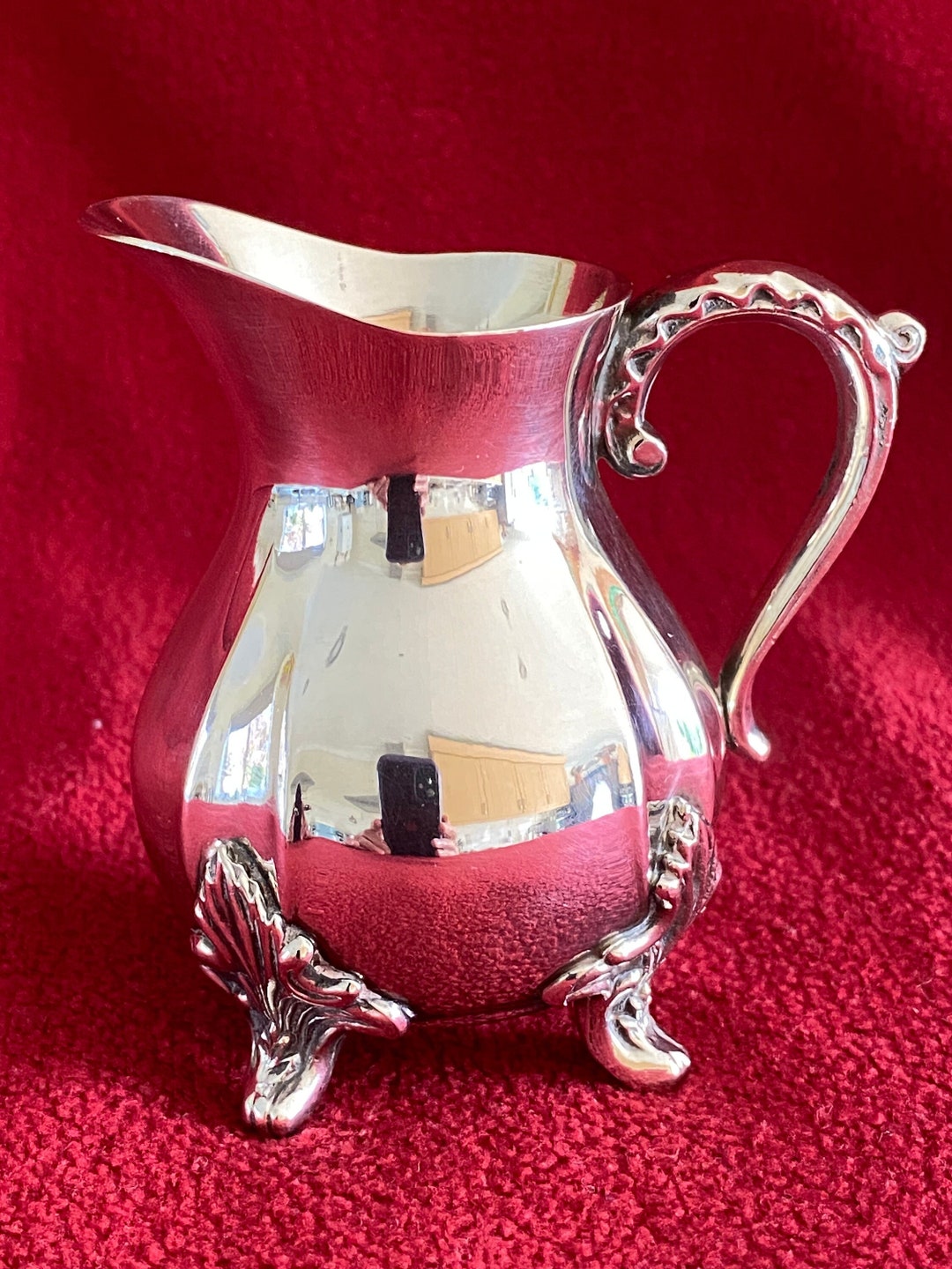 Viners Alpha Plate Silver Plated Milk Cream Jug. 4 Ornate - Etsy
