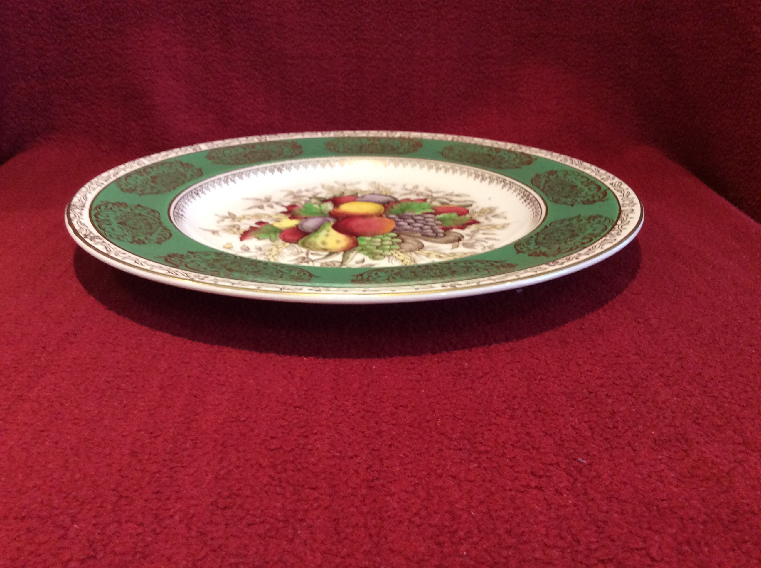 Crown Ducal Ware Fruits Pattern Plate Circa 1940 - Etsy