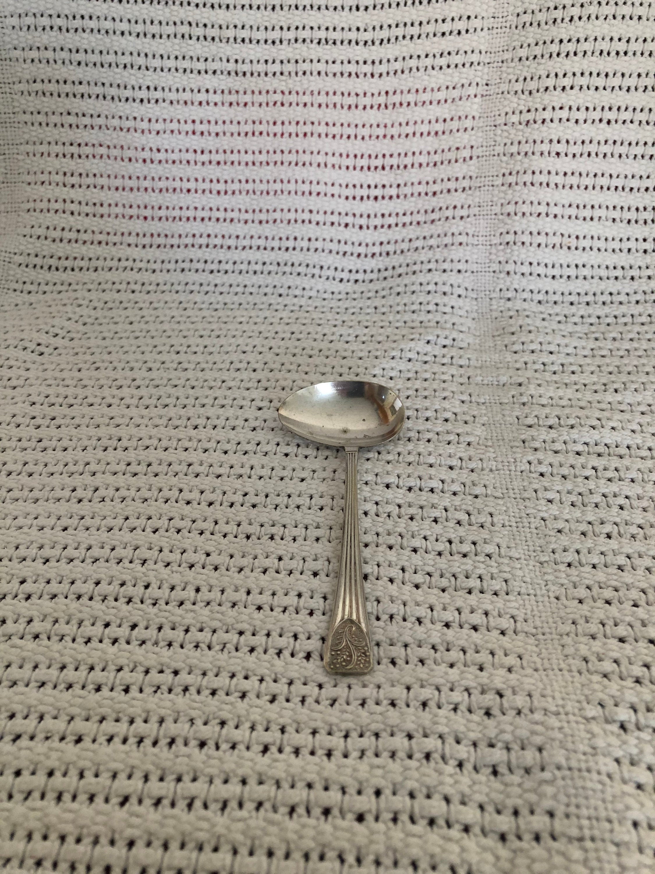 EPNS Falstaff Plate England Baby Feeding Spoon 11.2cm Long - Etsy