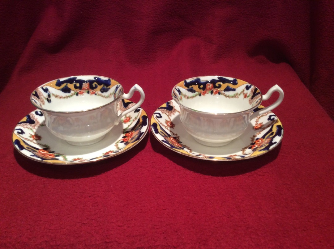 Samuel Radford Fenton Pottery Hand Painted Circa 1930's Tea Cup and ...