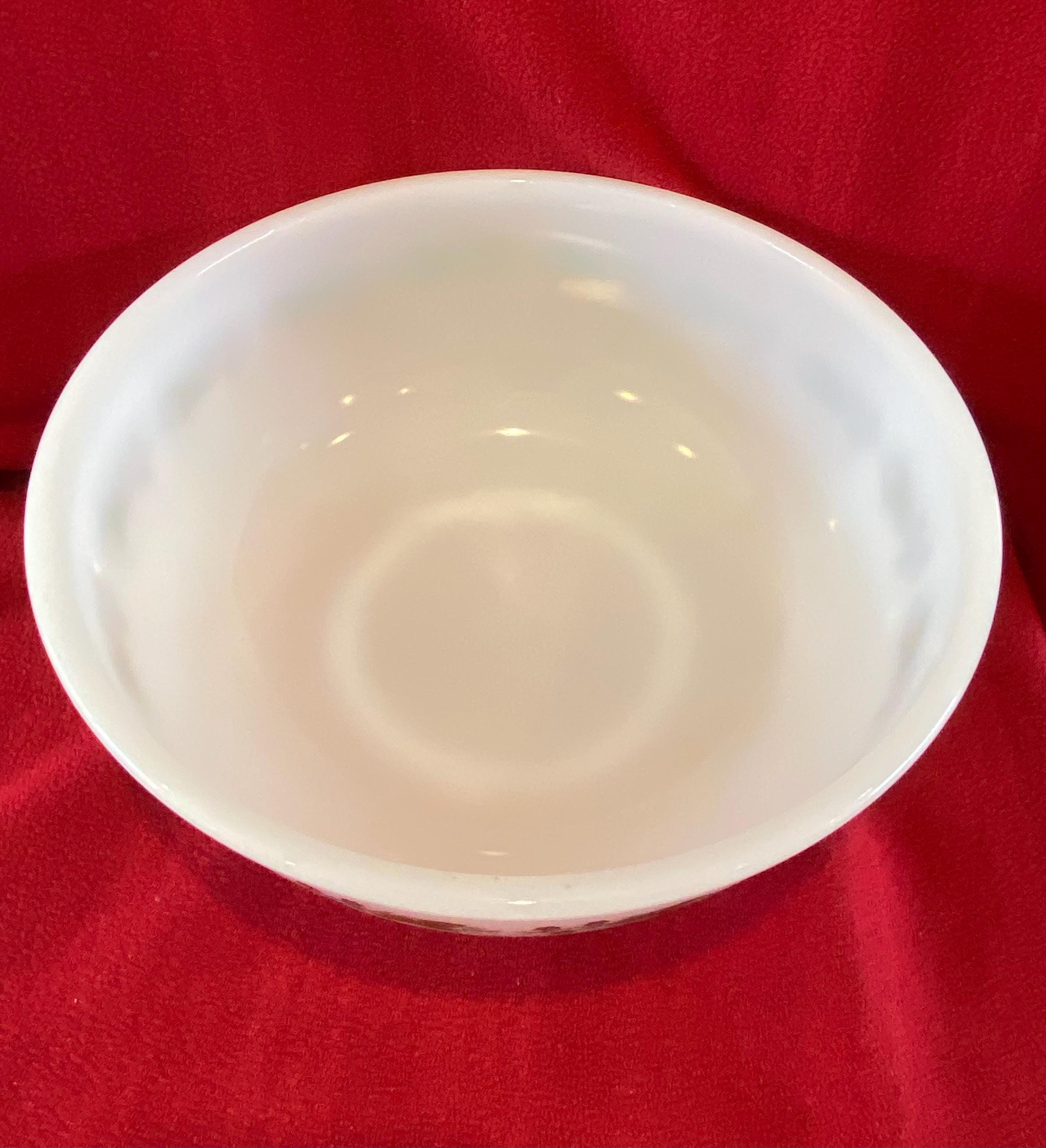 Phoenix Opalware Bramble and Berry Pattern Large Mixing Bowl. 6pt ...