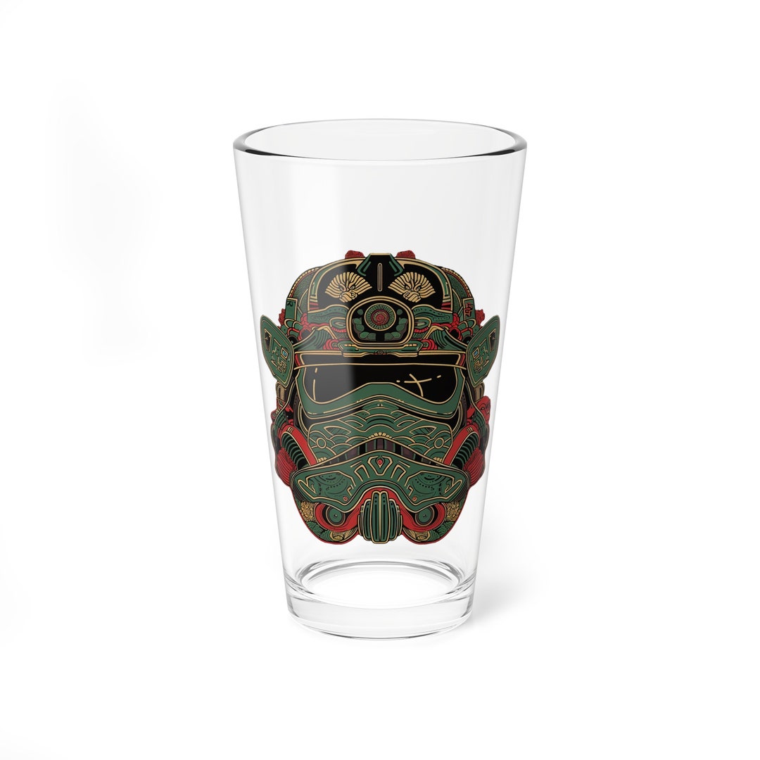 Star Wars Stormtrooper Samurai Helmet Glass Shaker Star Wars ...